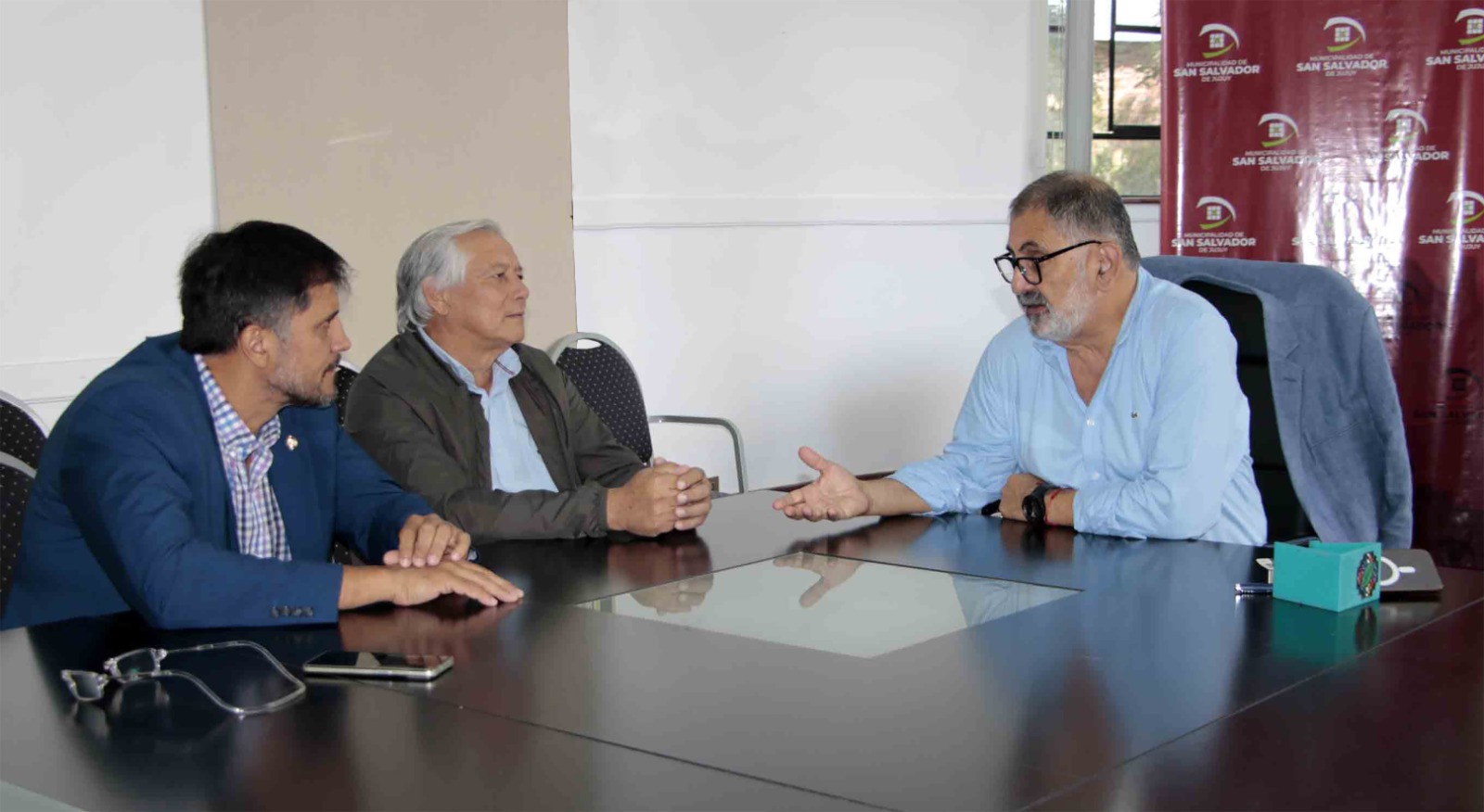 El intendente Raúl “Chuli” Jorge recibió a su par de Perico, Rolando ...