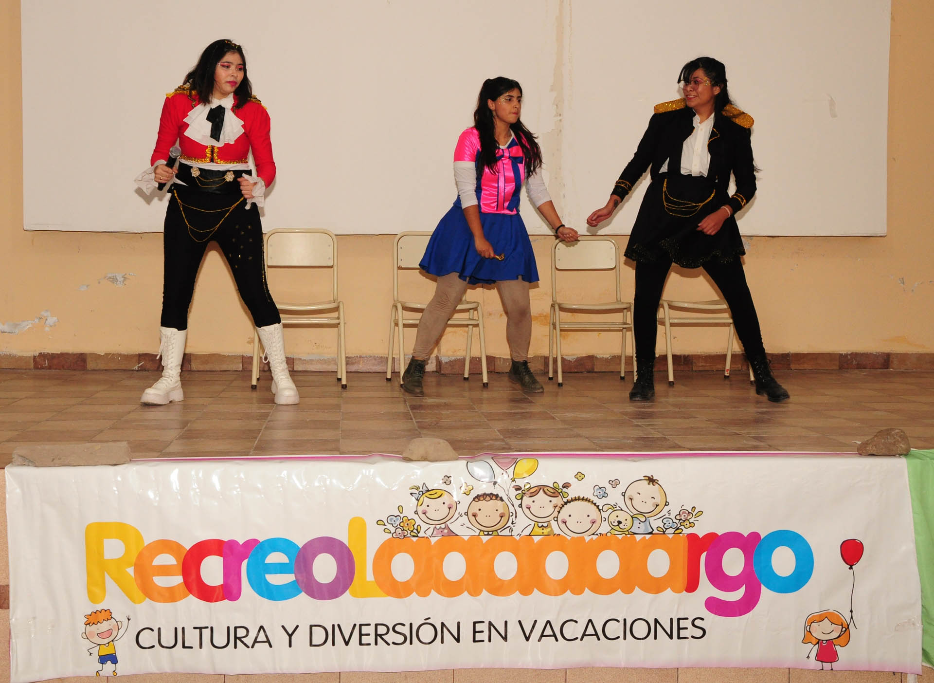 El programa Recreo Largo llegó al CPV Batalla de Alto Comedero