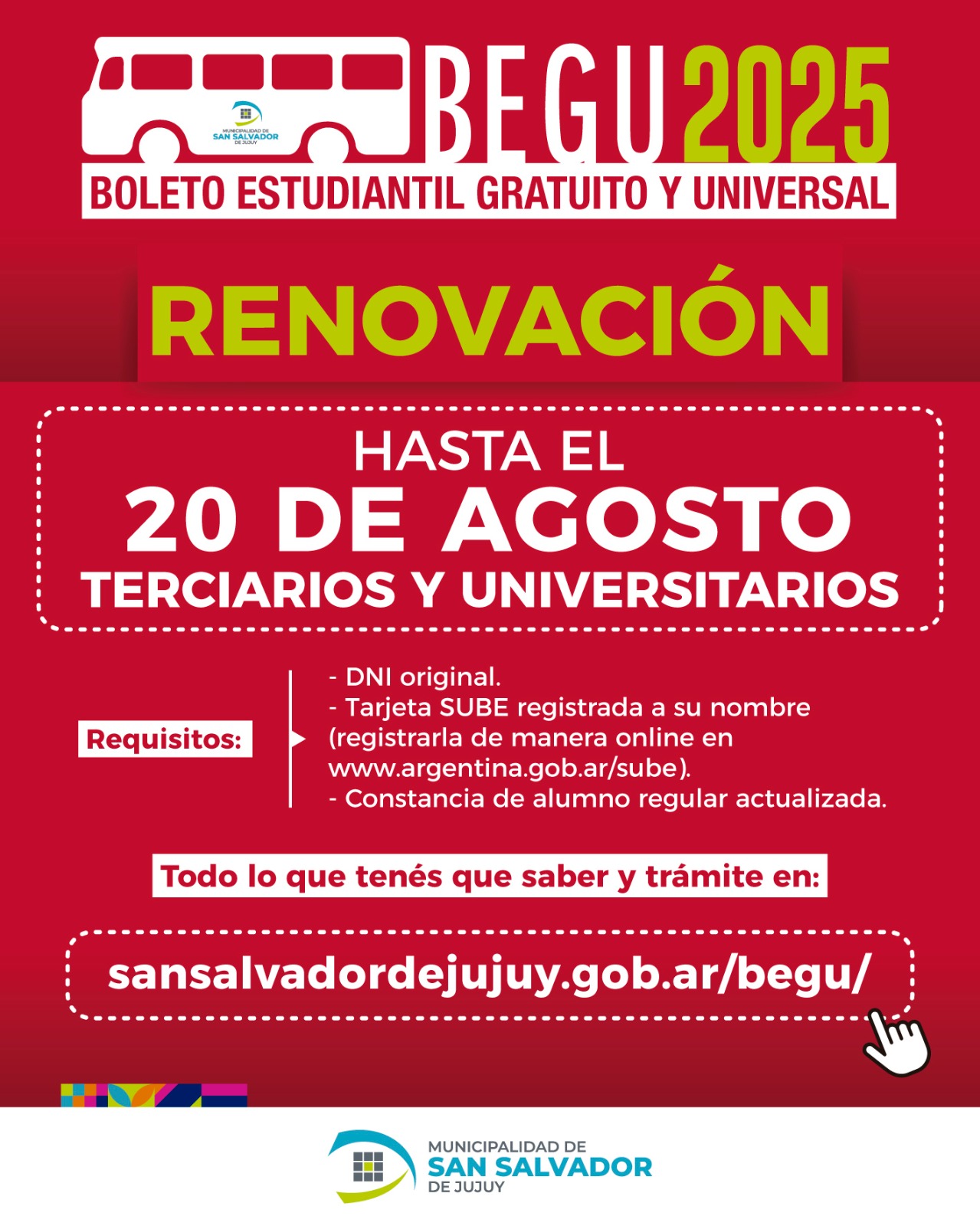 Hasta el 20 de agosto continúa el reempadronamiento del BEGU para ...