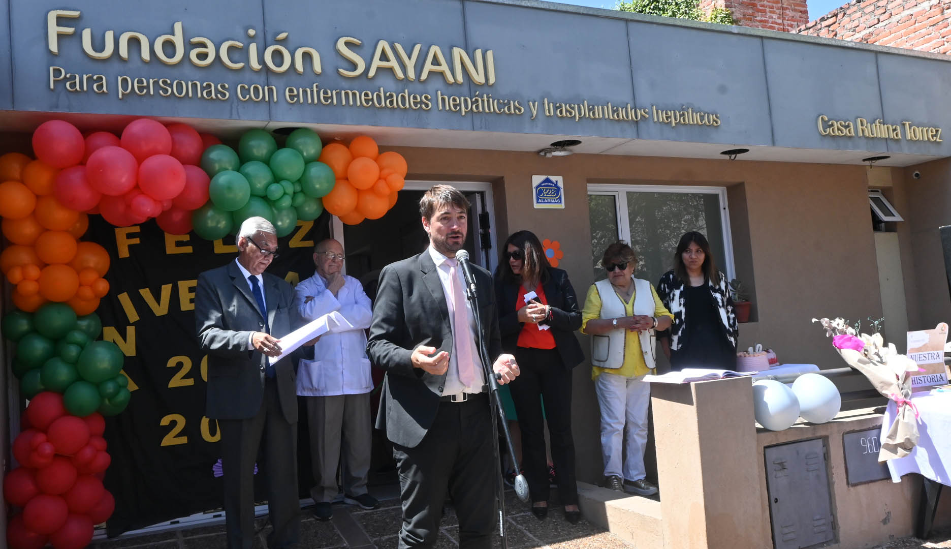 Municipio acompañó el 10° aniversario de la Fundación Sayani